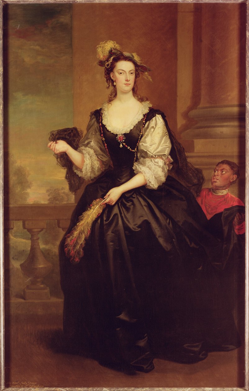 Portrait of Anne Howard, Lady Yonge by John Vanderbanck