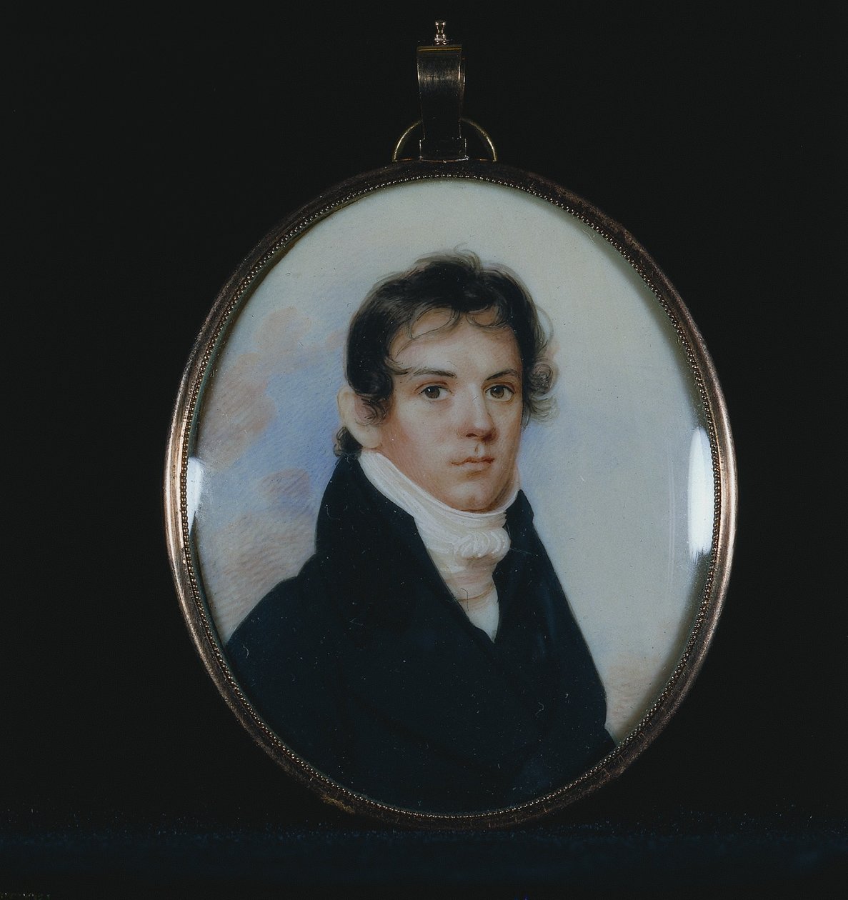 Portrait of a Man by John Wesley Jarvis: Fine art print