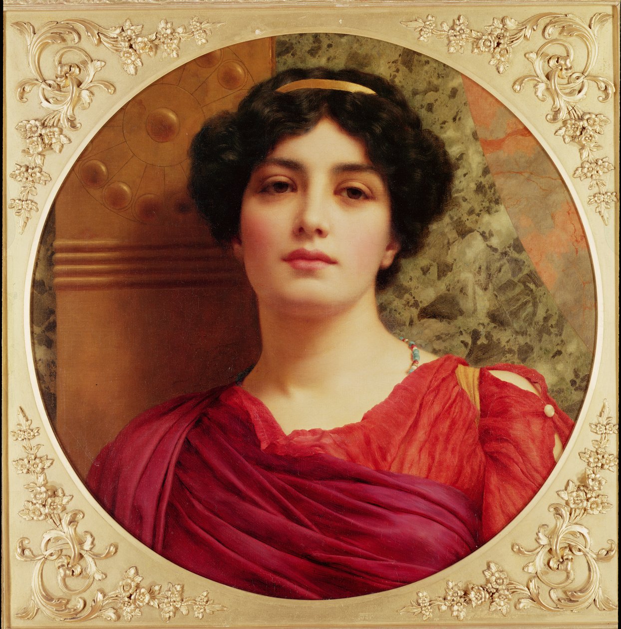 Classical Lady by John William Godward: Buy fine art print