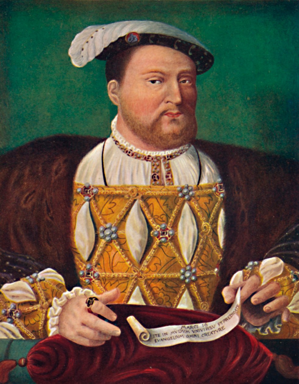 Portrait of Henry VIII, Hampton Court Palace