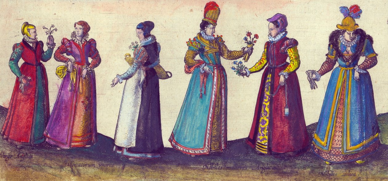 English Women of the Elizabethan Era, 1598