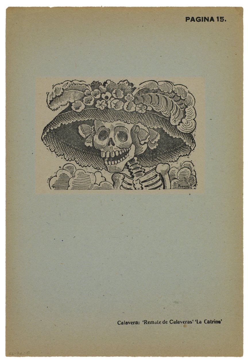 Calavera de la Catrina by José Guadalupe Posada
