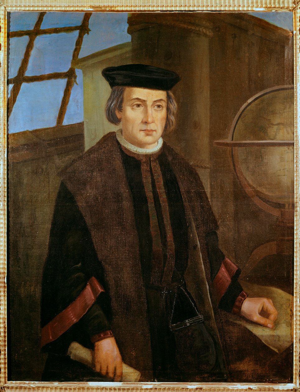 Portrait of Christopher Columbus by Jose Roldan