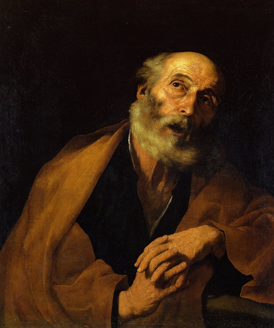 Repentance of Saint Peter, 1630 by Jusepe de Ribera