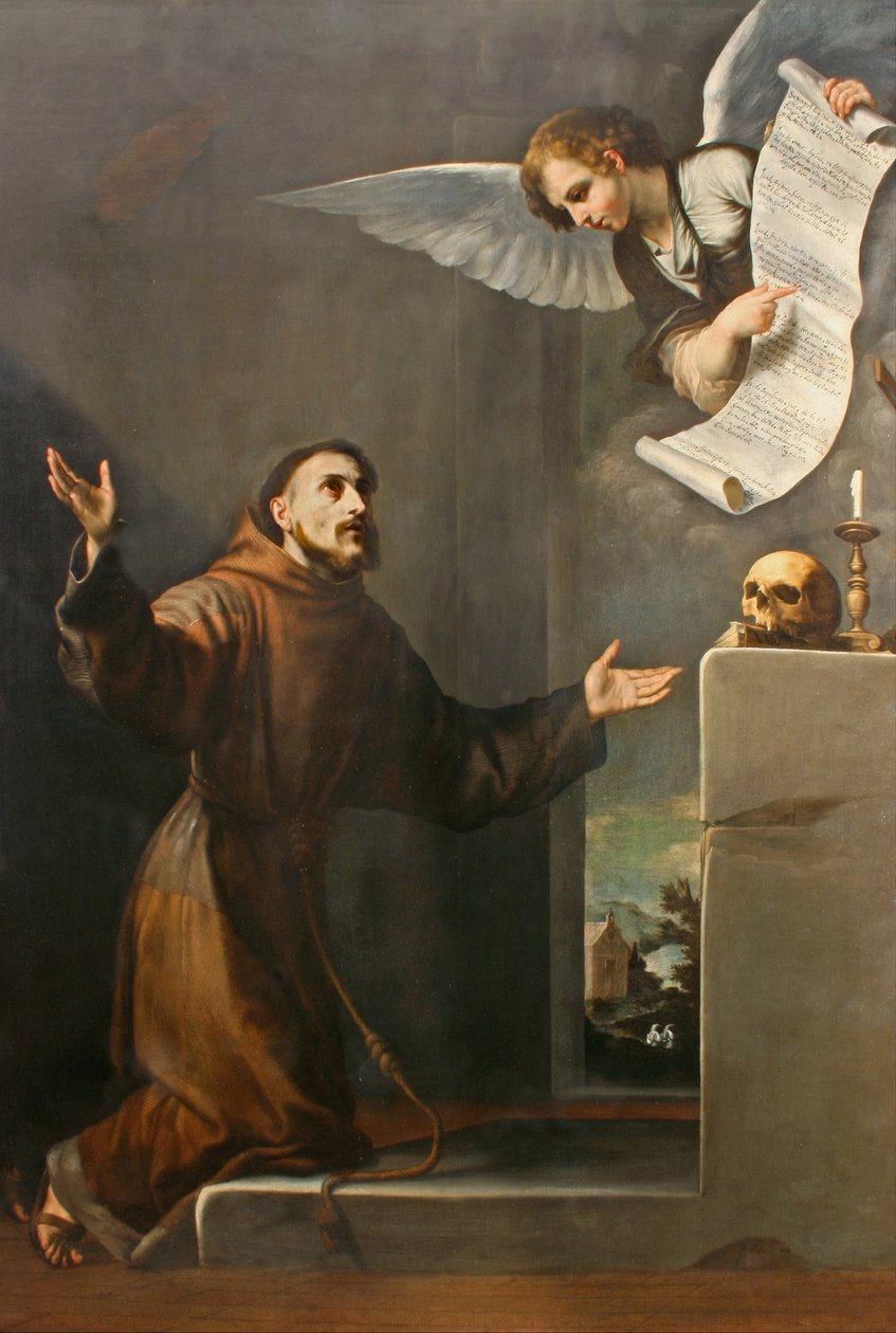 Saint Francis Receives the Stigmata by Jusepe de Ribera