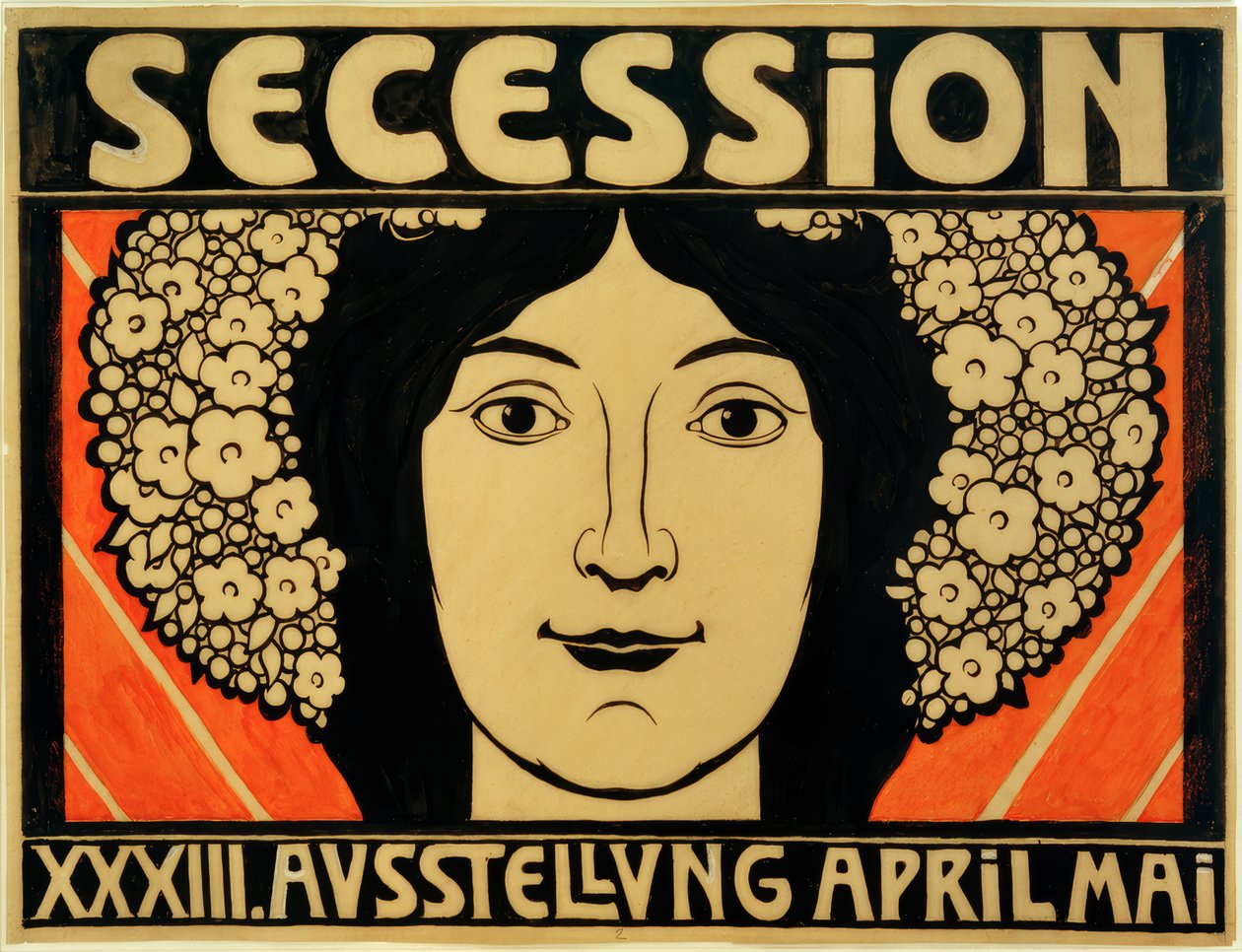 Poster Design for the XXXIII Secession Exhibition