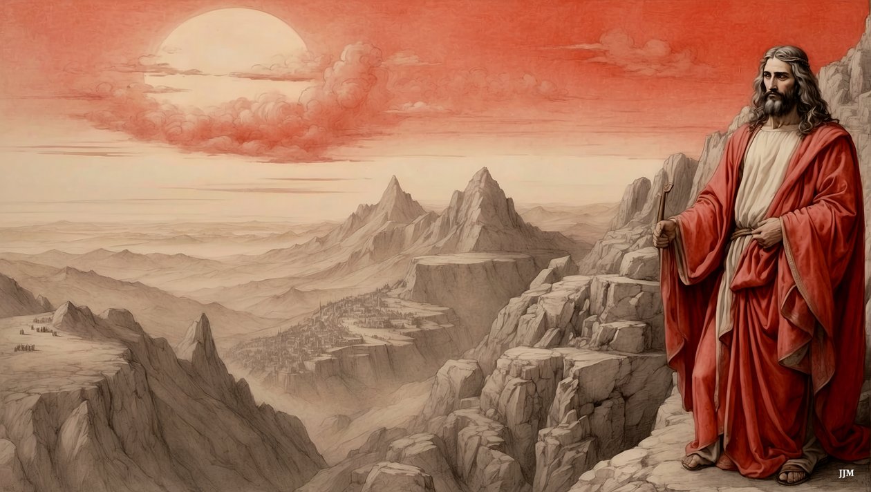 Jesus Shown All the Kingdoms of the World by the Devil - Worship Me 04