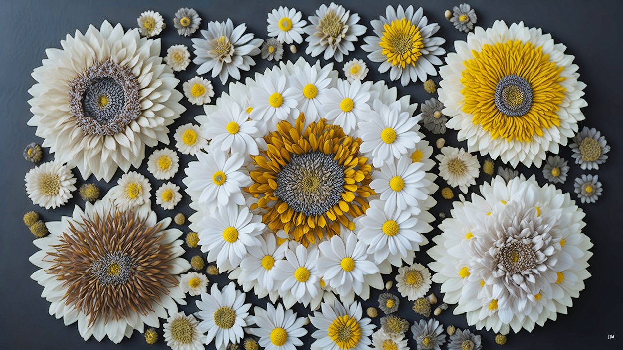 Mandala: Chamomile-Matricaria Elements 02