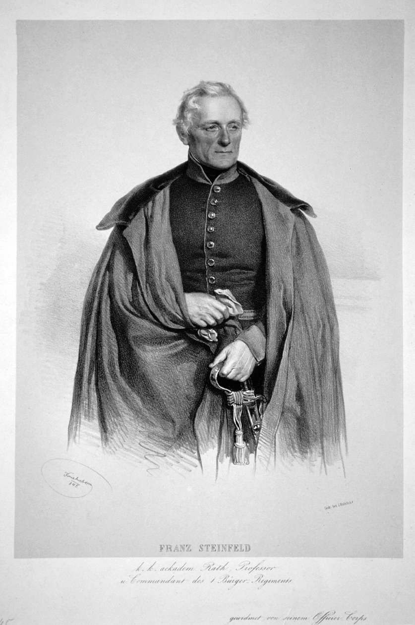Franz Steinfeld by Josef Kriehuber: Buy fine art print