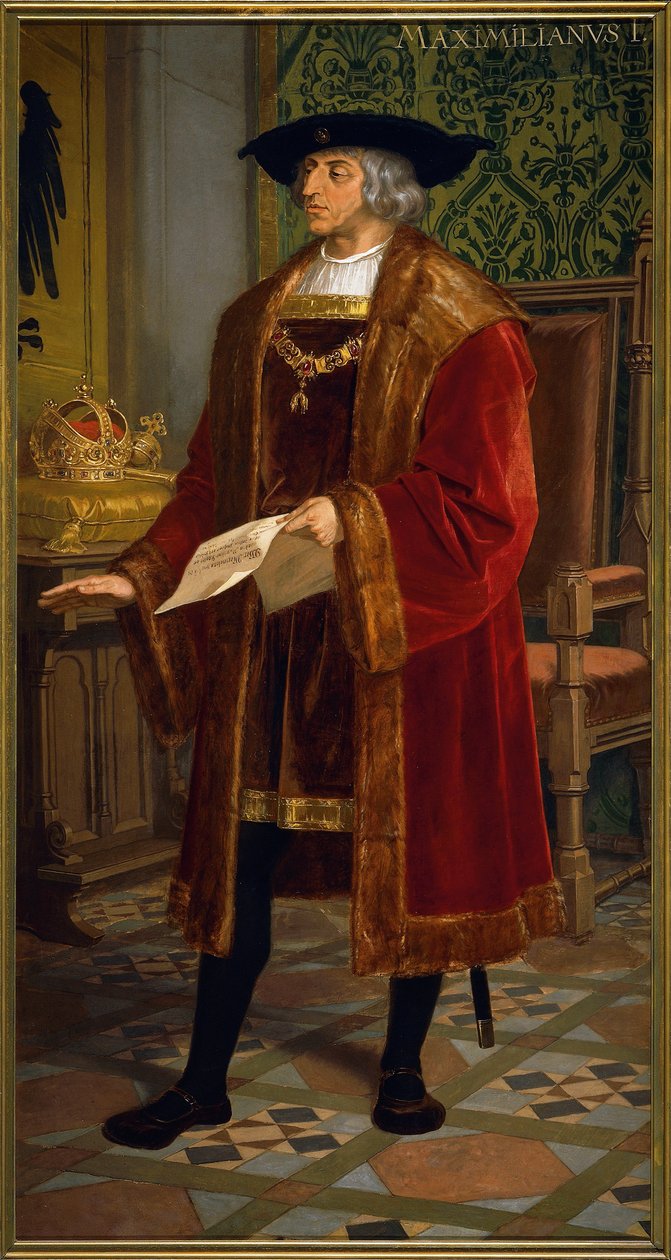 Portrait of Maximilian I of Austria