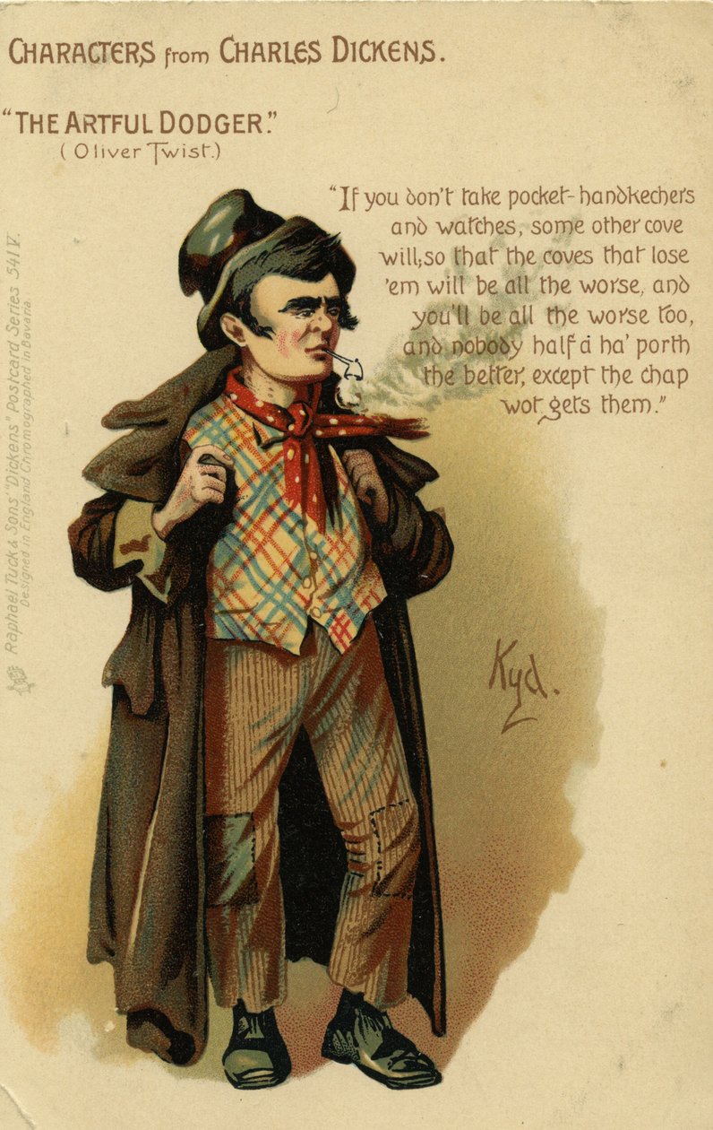 Characters From Charles Dickens - The Artful Dodger from Oliver Twist ...