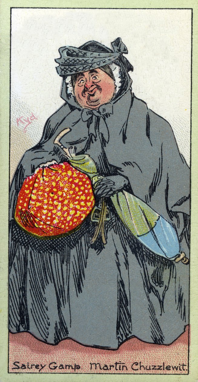 Sairey Gamp, from 'Martin Chuzzlewit'