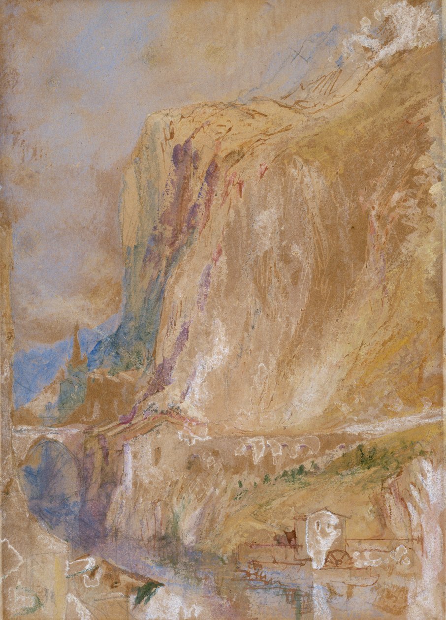A Valley in the Alps by Joseph Mallord William Turner