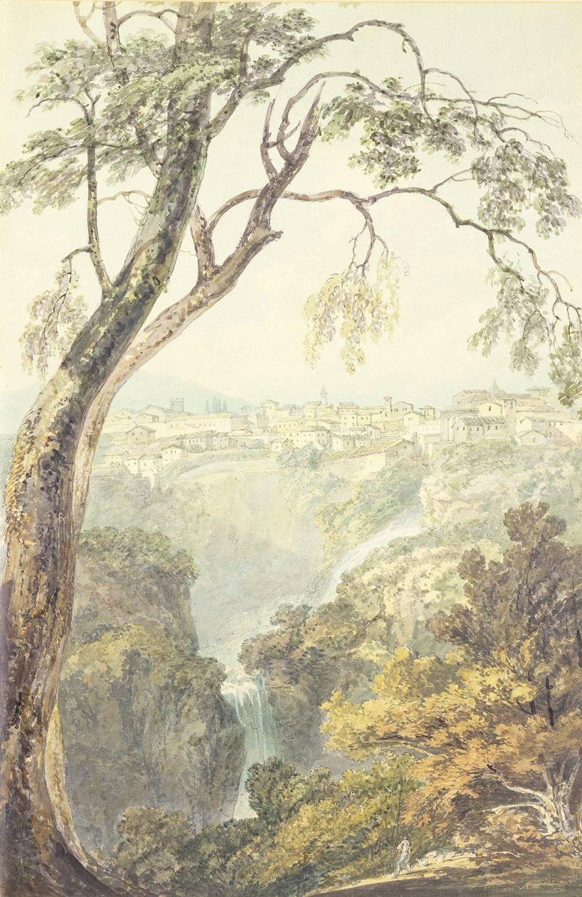 Falls of the Anio by Joseph Mallord William Turner