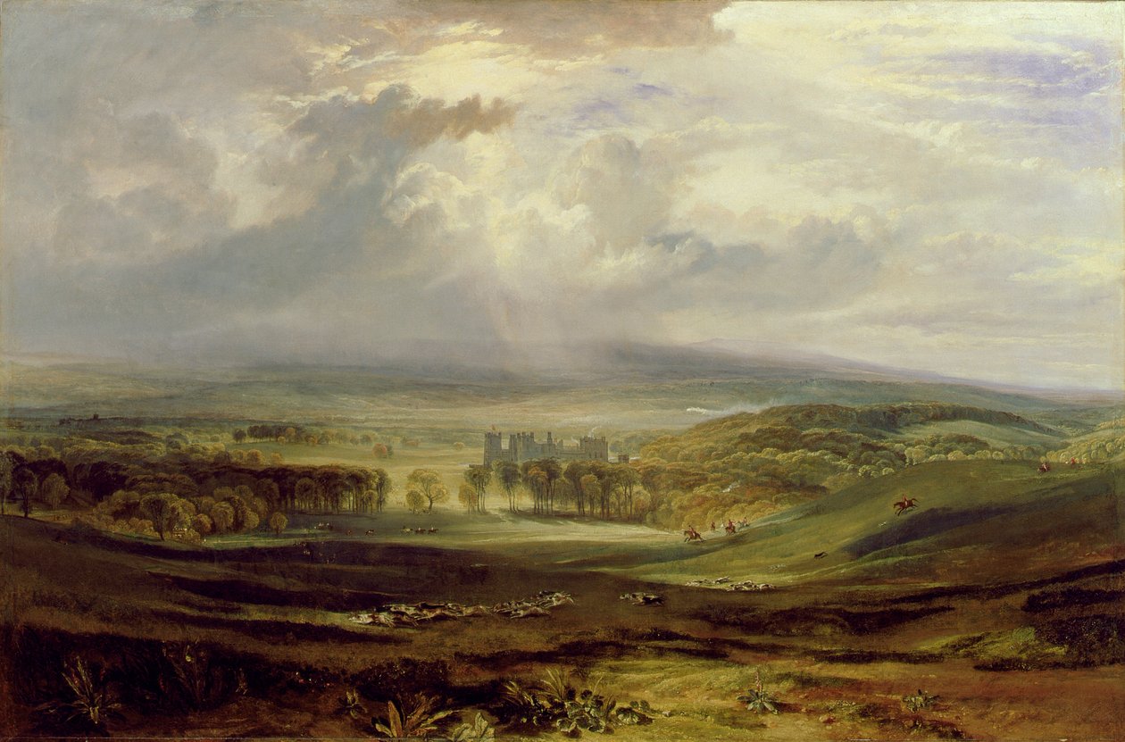Raby Castle, the Seat of the Earl of Darlington