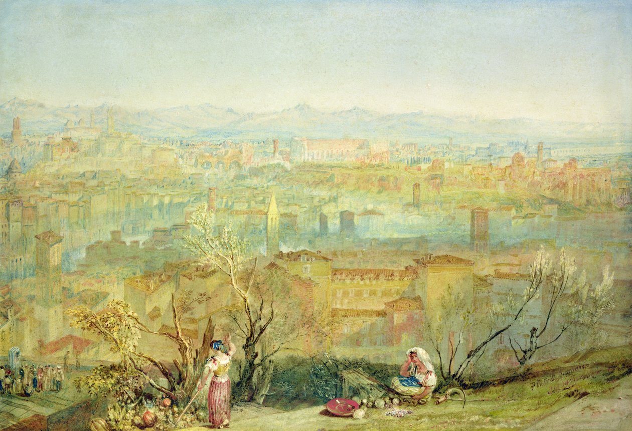 Rome from San Pietro by Joseph Mallord William Turner