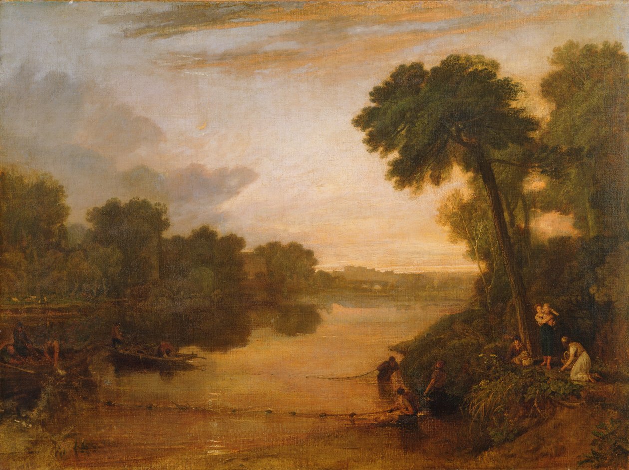 The Thames Near Windsor by Joseph Mallord William Turner