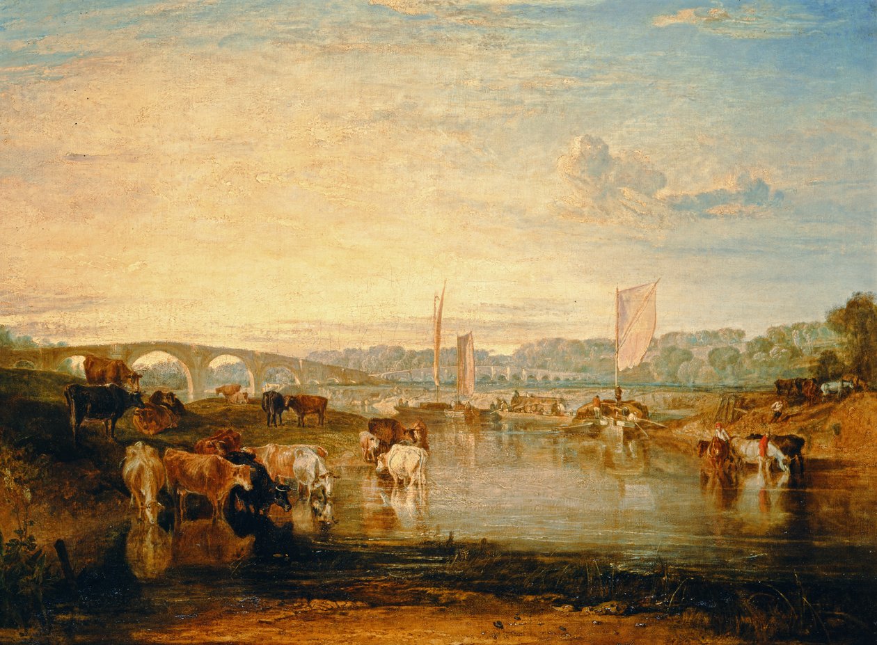 Walton Bridges by Joseph Mallord William Turner