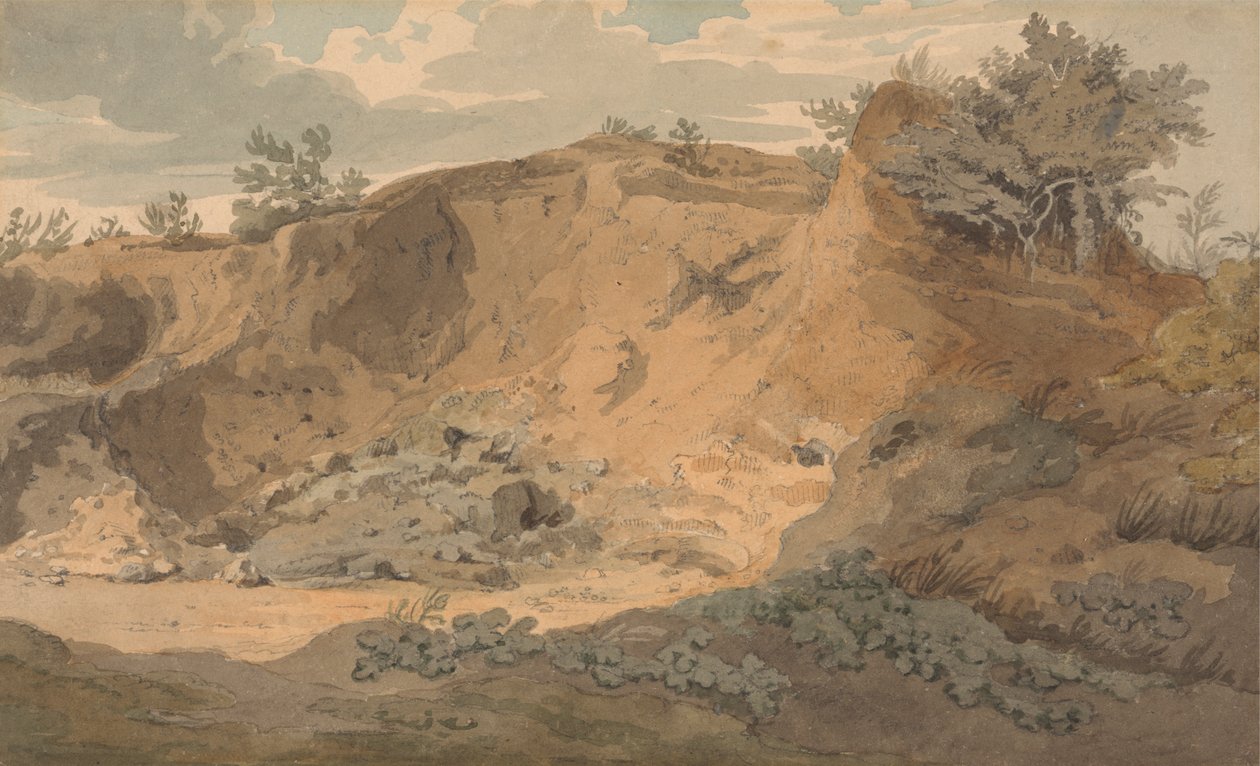Sand Pits, Hunsdon by Joseph Clarendon Smith