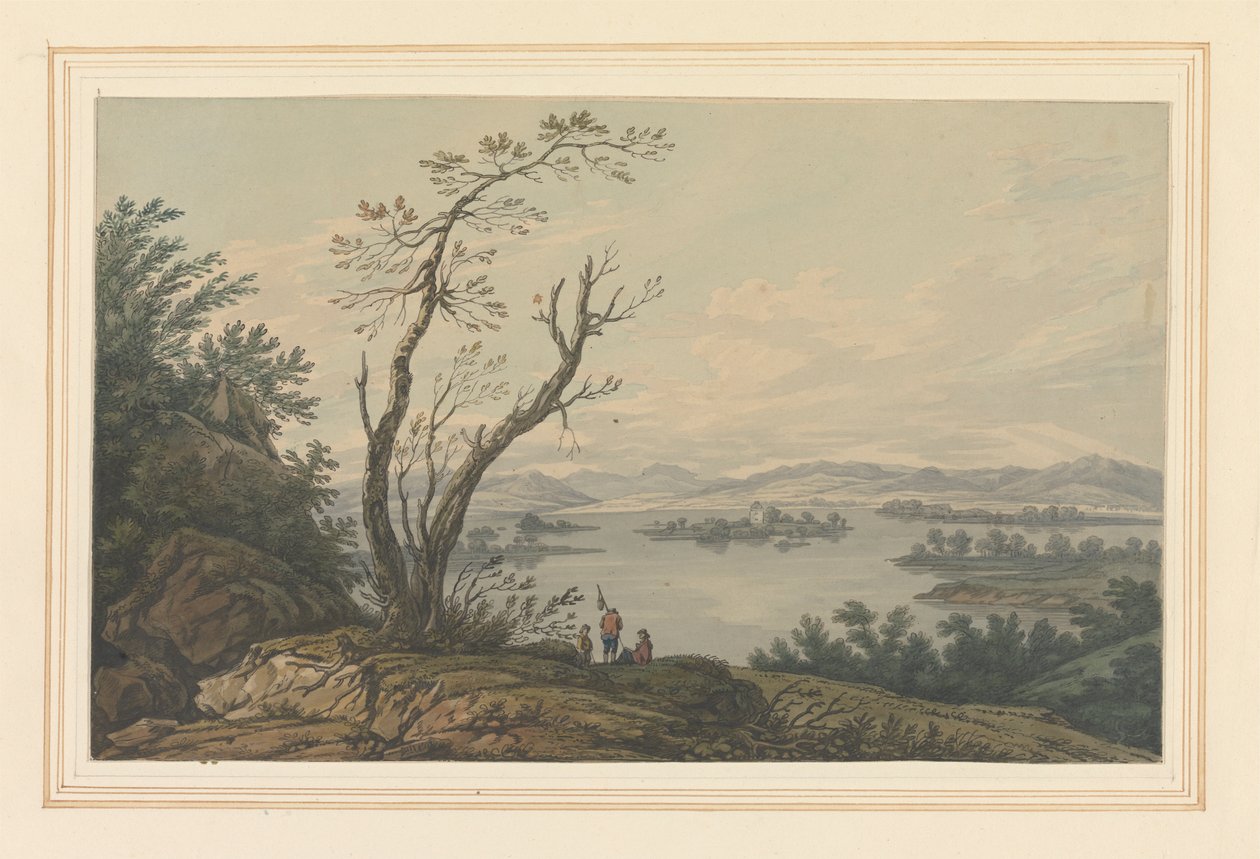 View Across Windermere Looking to the Great Island