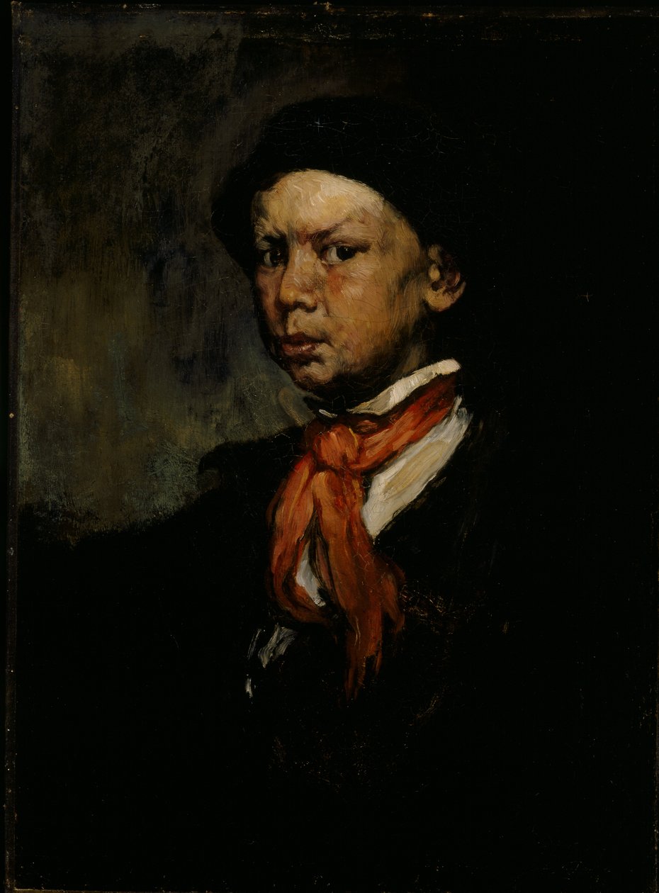 The Whistling Boy by Joseph Frank Currier: Fine art print