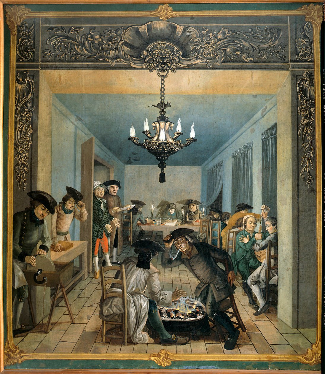 Manufacture of Indian Fabric of Brothers Wetter: Workshop for Preparing ...