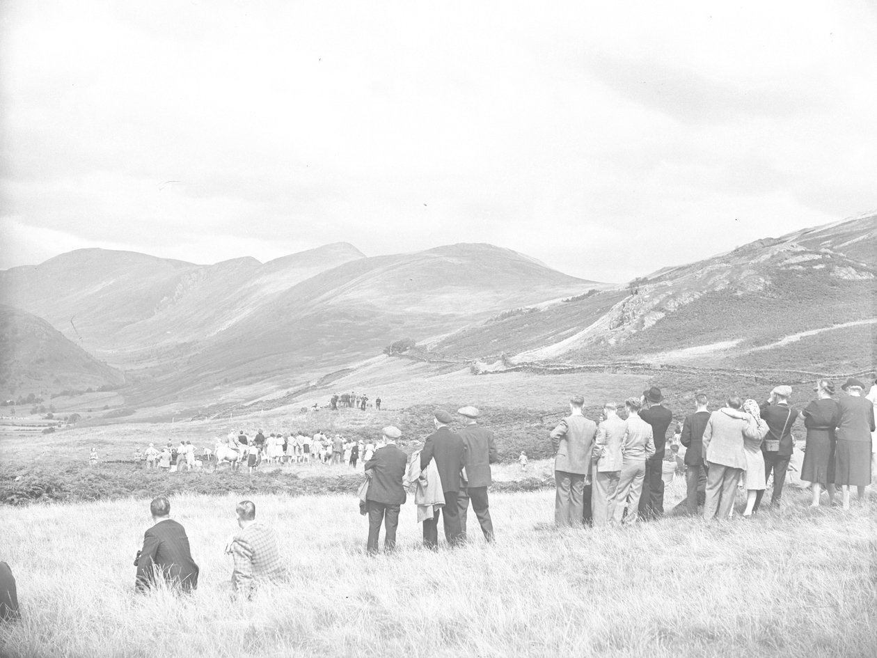 Farmers meeting above Troutbeck by Joseph Hardman