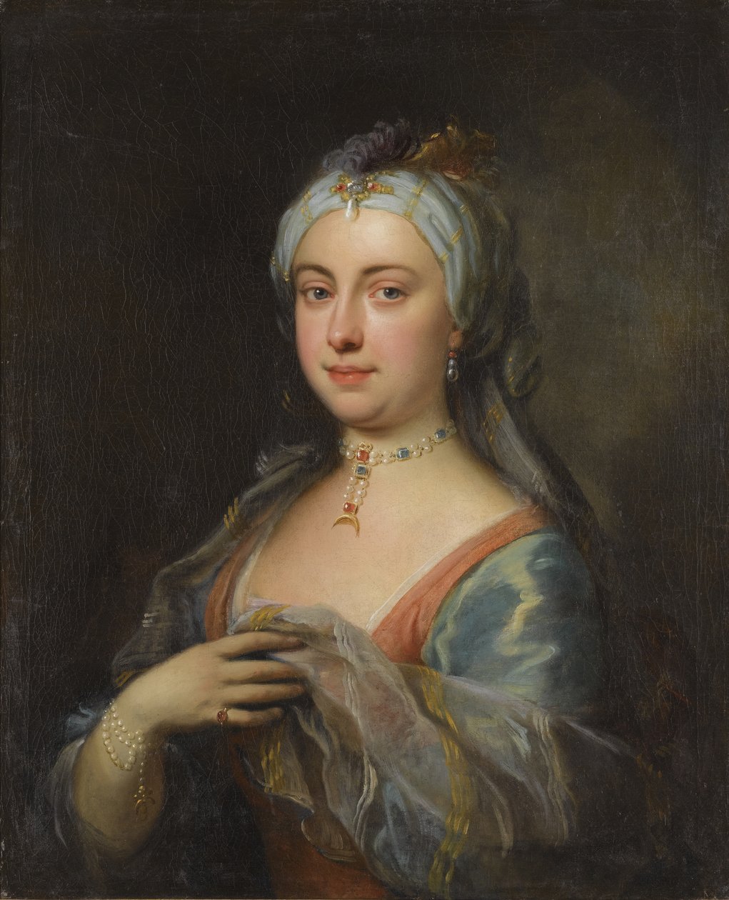 Portrait of Lady Mary Wortley Montagu 1689-1762