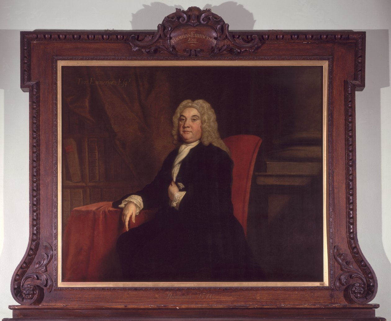 Portrait of Thomas Emerson, a Governor of the Foundling Hospital, 1731