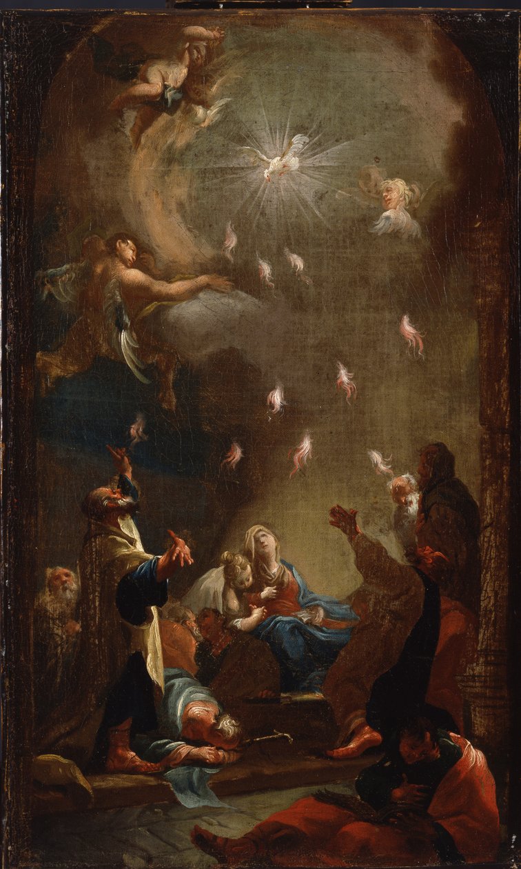 The descent of the Holy Spirit Pentecost, c. 1750
