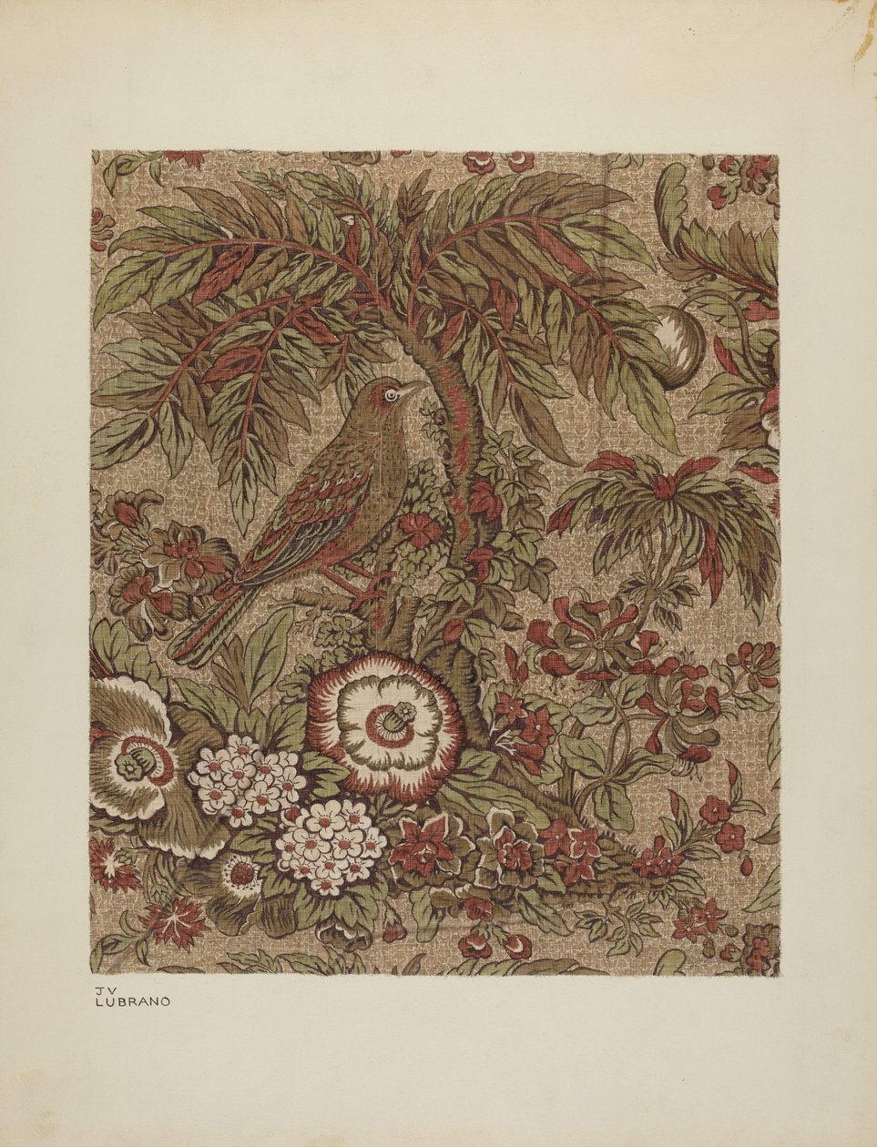 Printed Cotton Chintz by Joseph Lubrano: Buy fine art prints