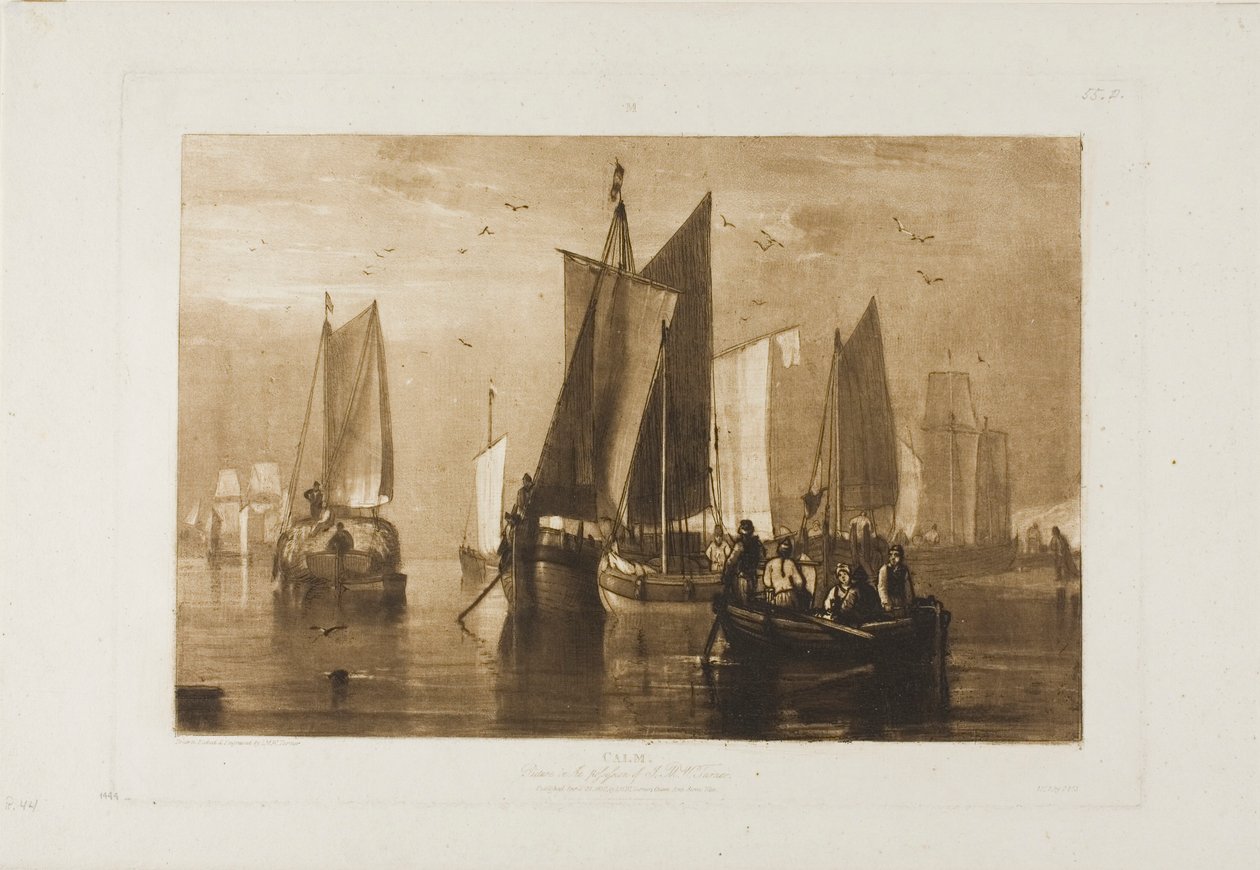 Calm, plate 44 from Liber Studiorum