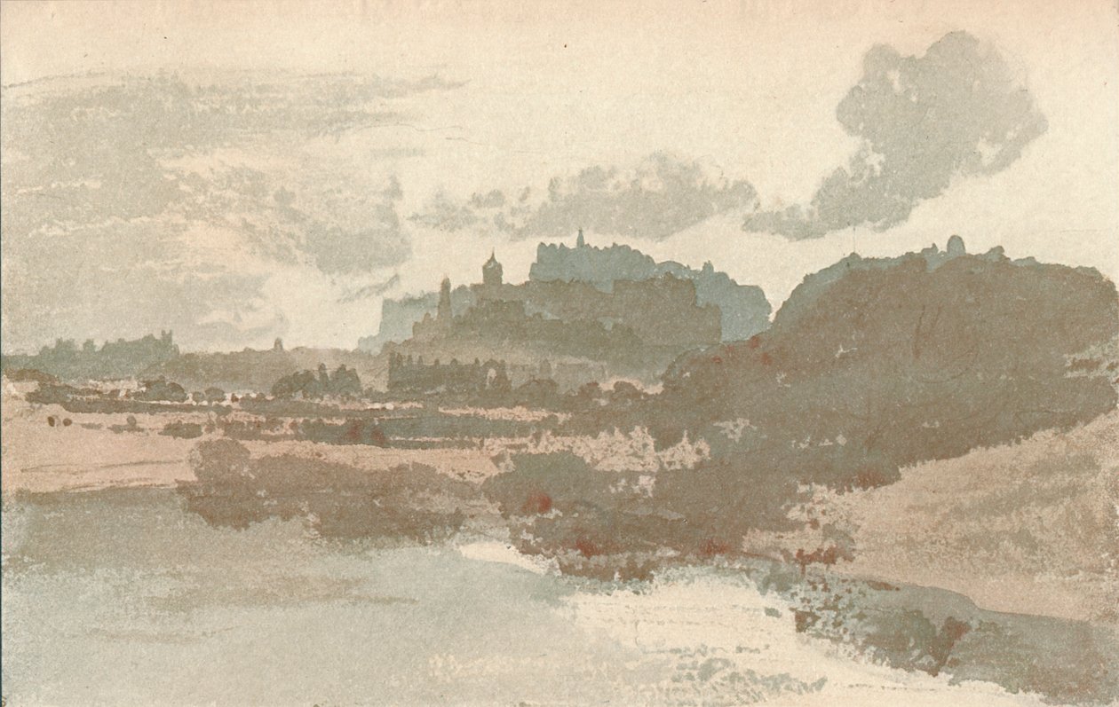 Edinburgh: From St. Margaret's Loch, 1909