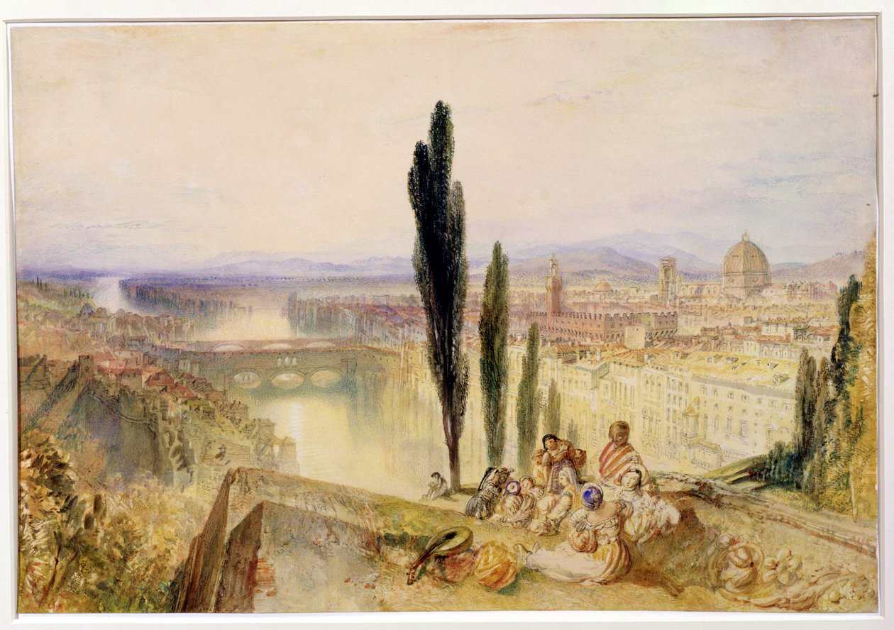 Florence by Joseph Mallord William Turner: Fine art print