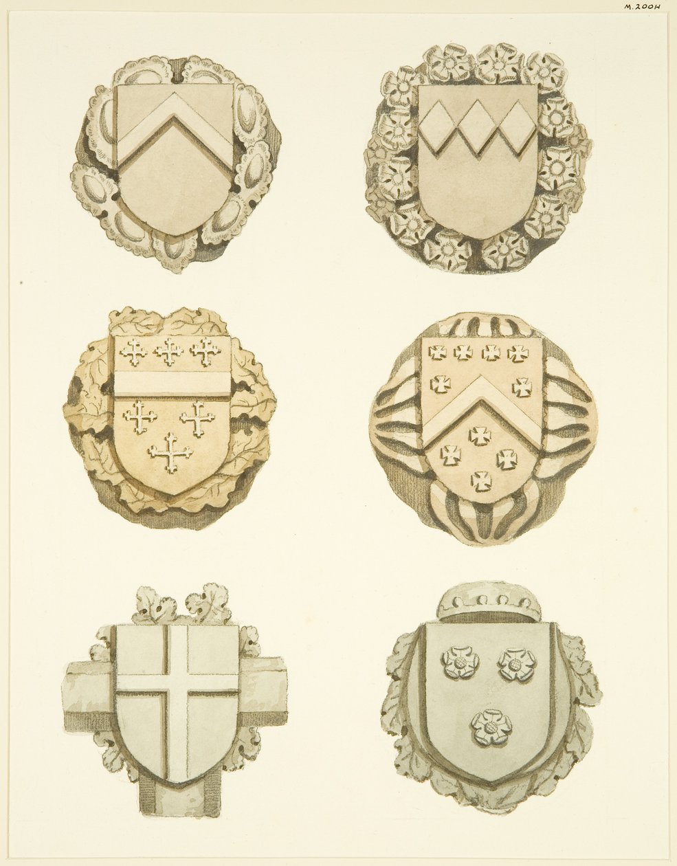 Groin stones (bosses) in ceiling of Redcliffe Church