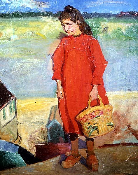The Red Dress by Joseph Milner Kite: Buy fine art print