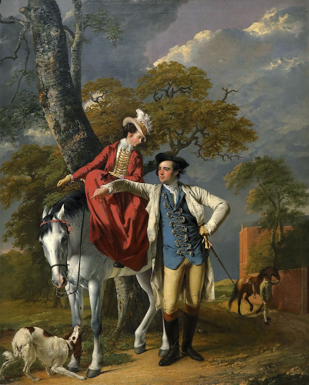 Mr. and Mrs. Thomas Coltman by Joseph Wright of Derby
