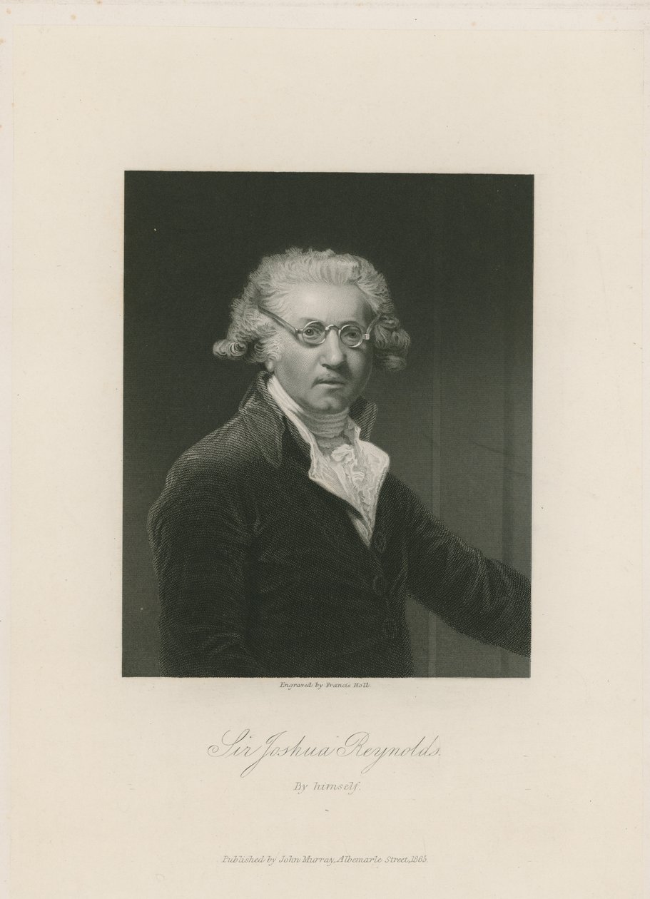 Self portrait of Sir Joshua Reynolds by Joshua Reynolds