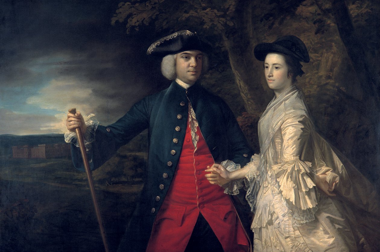 John, 2nd Earl of Egmont and His Second Wife Catherine