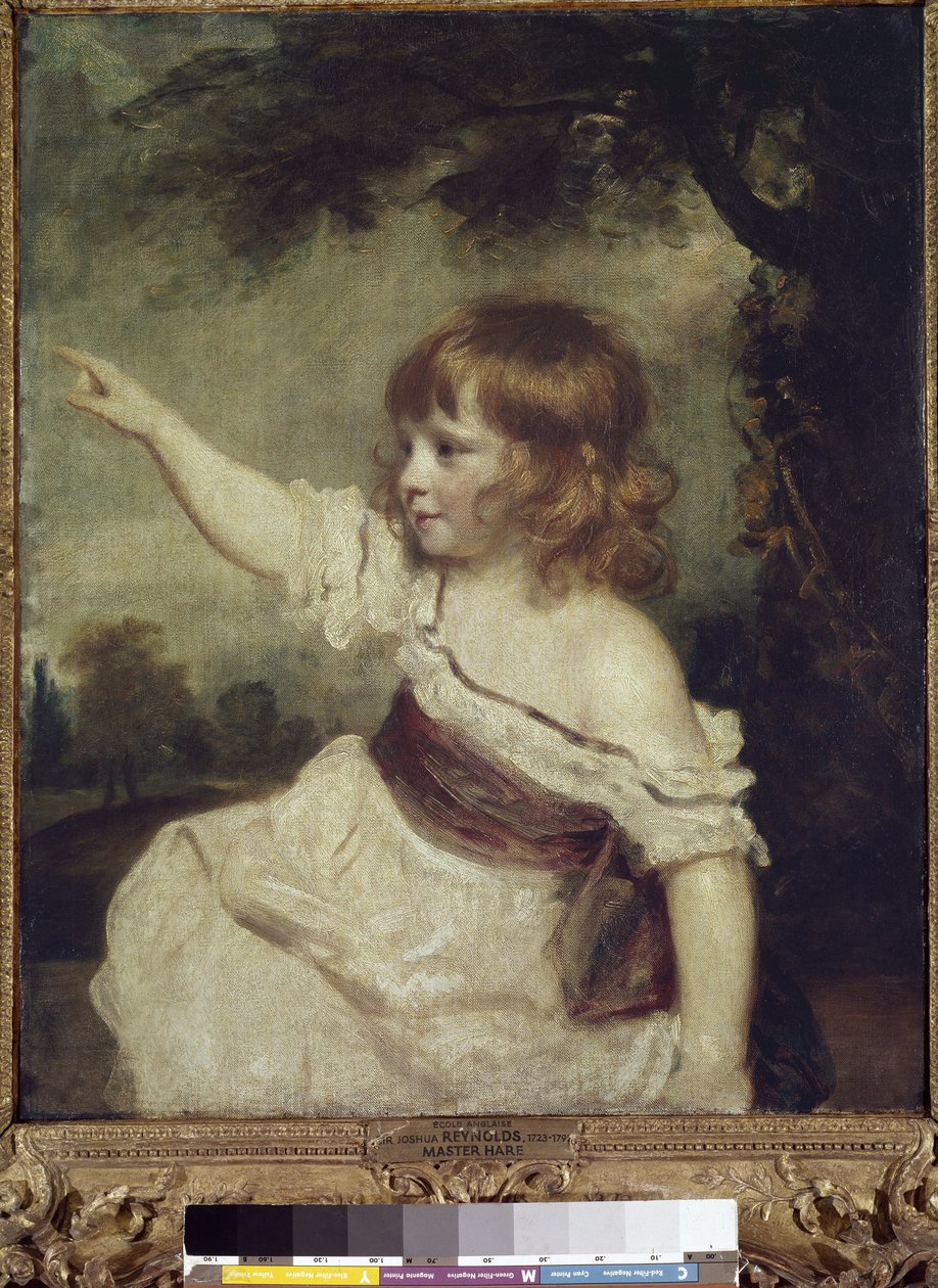 Master Hare (Francis George Hare) by Joshua Reynolds
