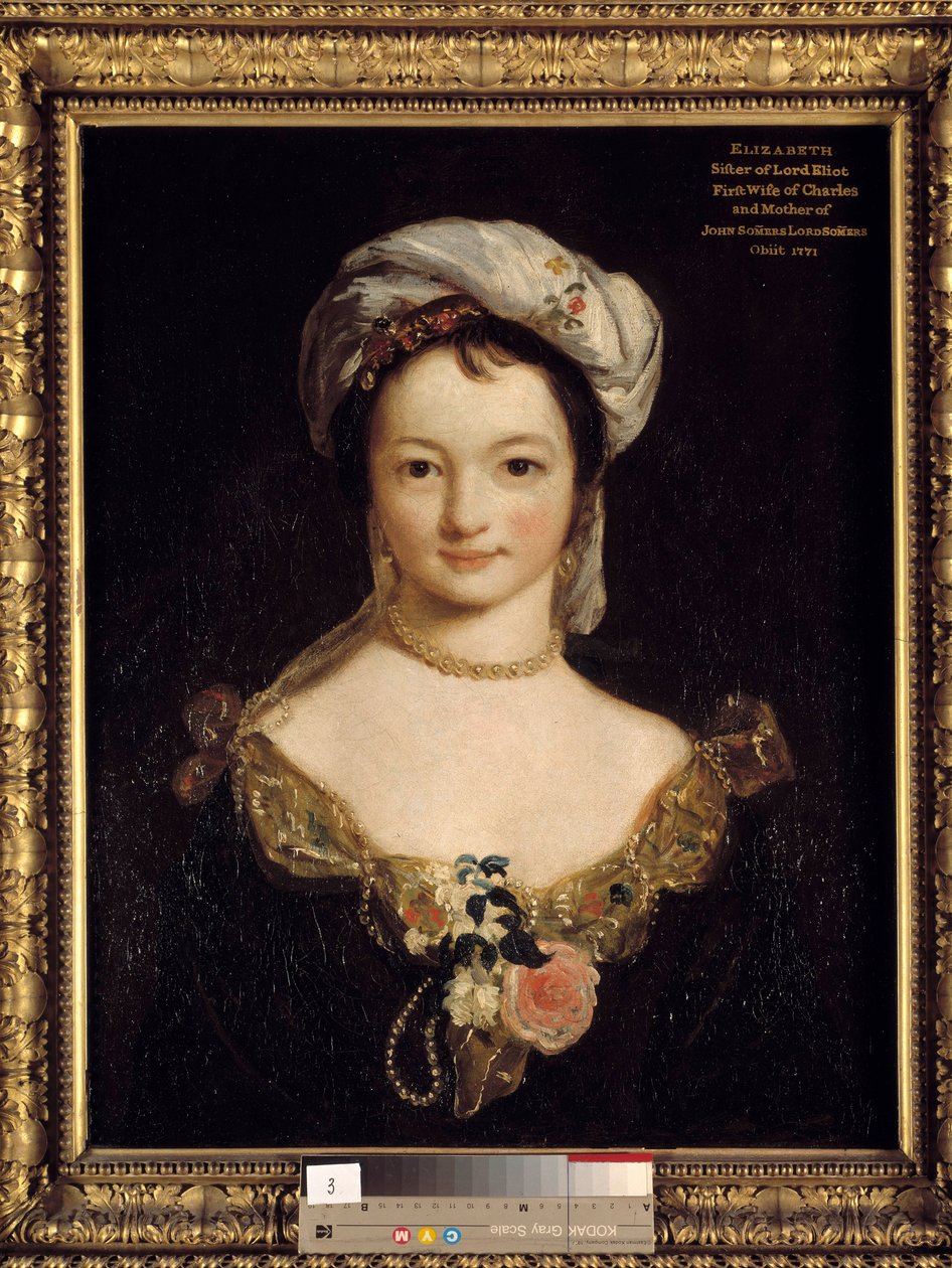 Portrait of Miss Elisabeth Eliot by Joshua Reynolds