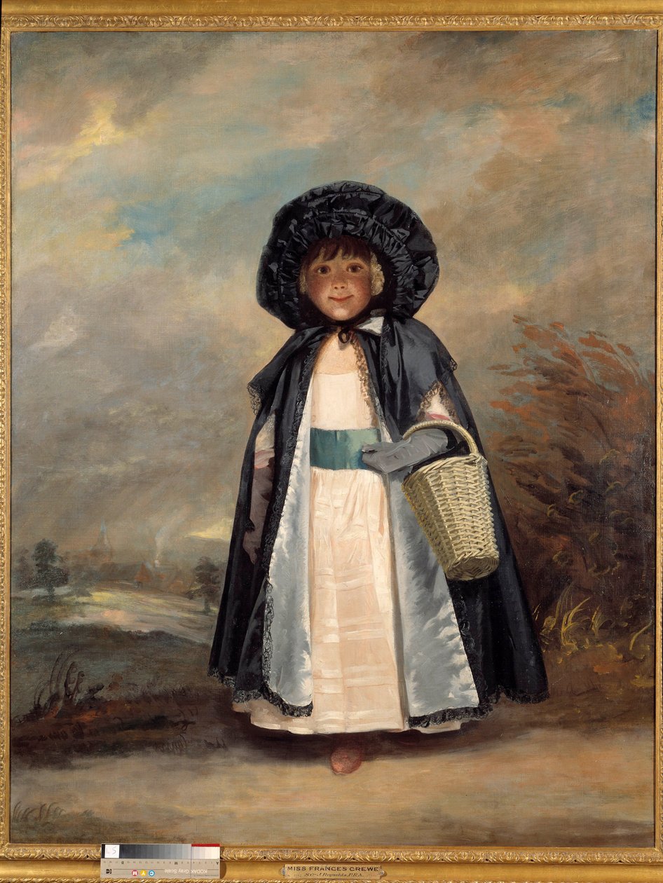 Portrait of Miss Frances Crewe by Joshua Reynolds