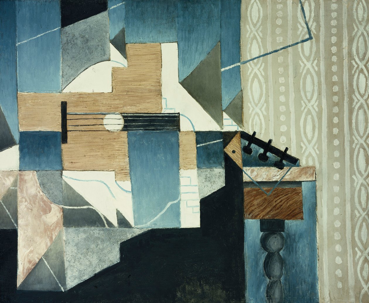 Guitar on Table by Juan Gris: Buy fine art print