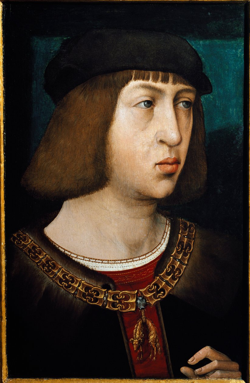 Portrait of the King of Castile Philip I (Philip of Habsburg called ...