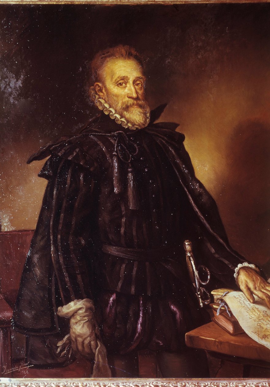 Portrait of Miguel de Cervantes