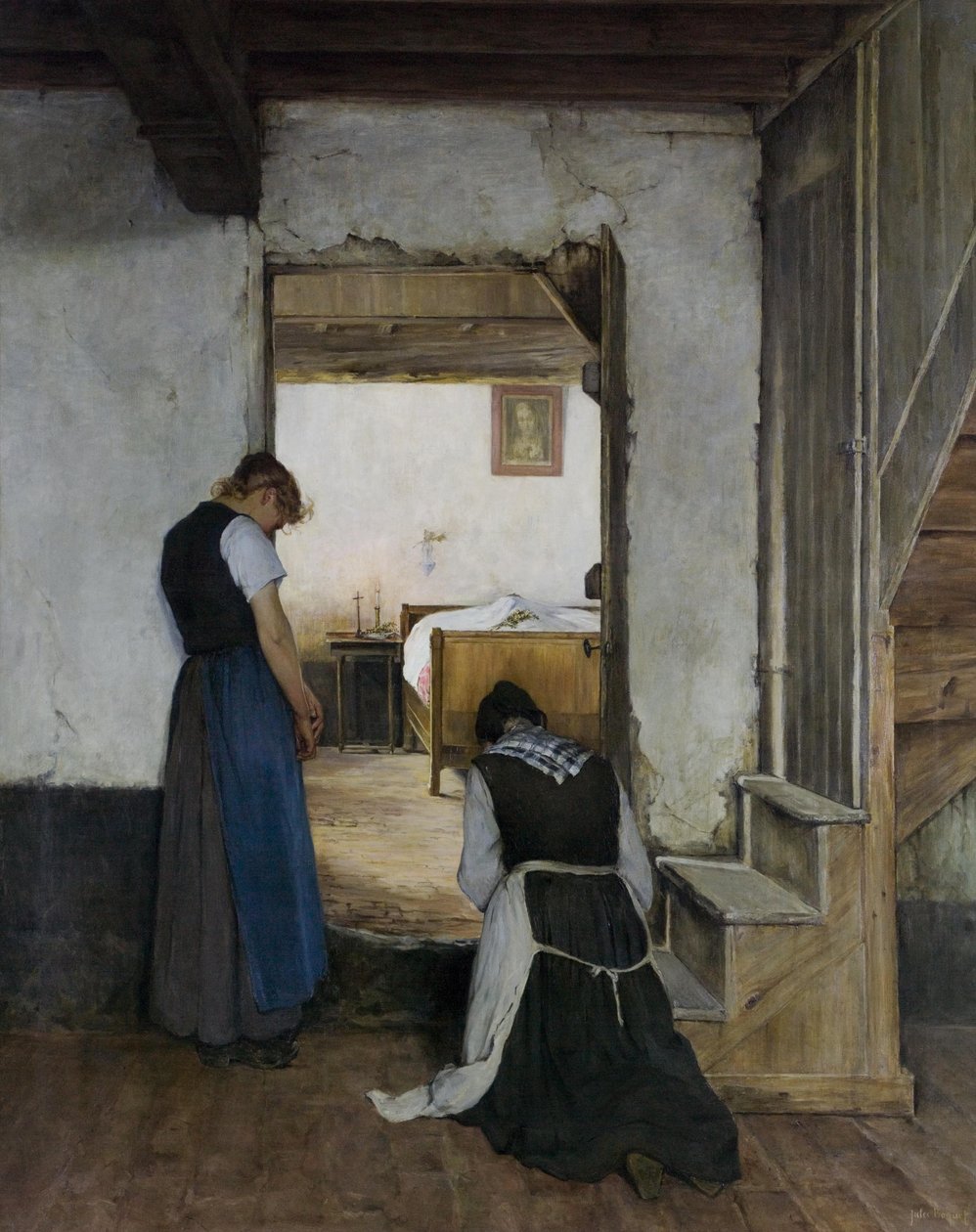 The Mourning by Jules Charles Boquet: Buy fine art print