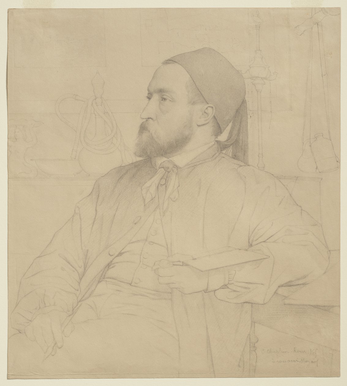 Portrait of Constant Moyaux, Architect