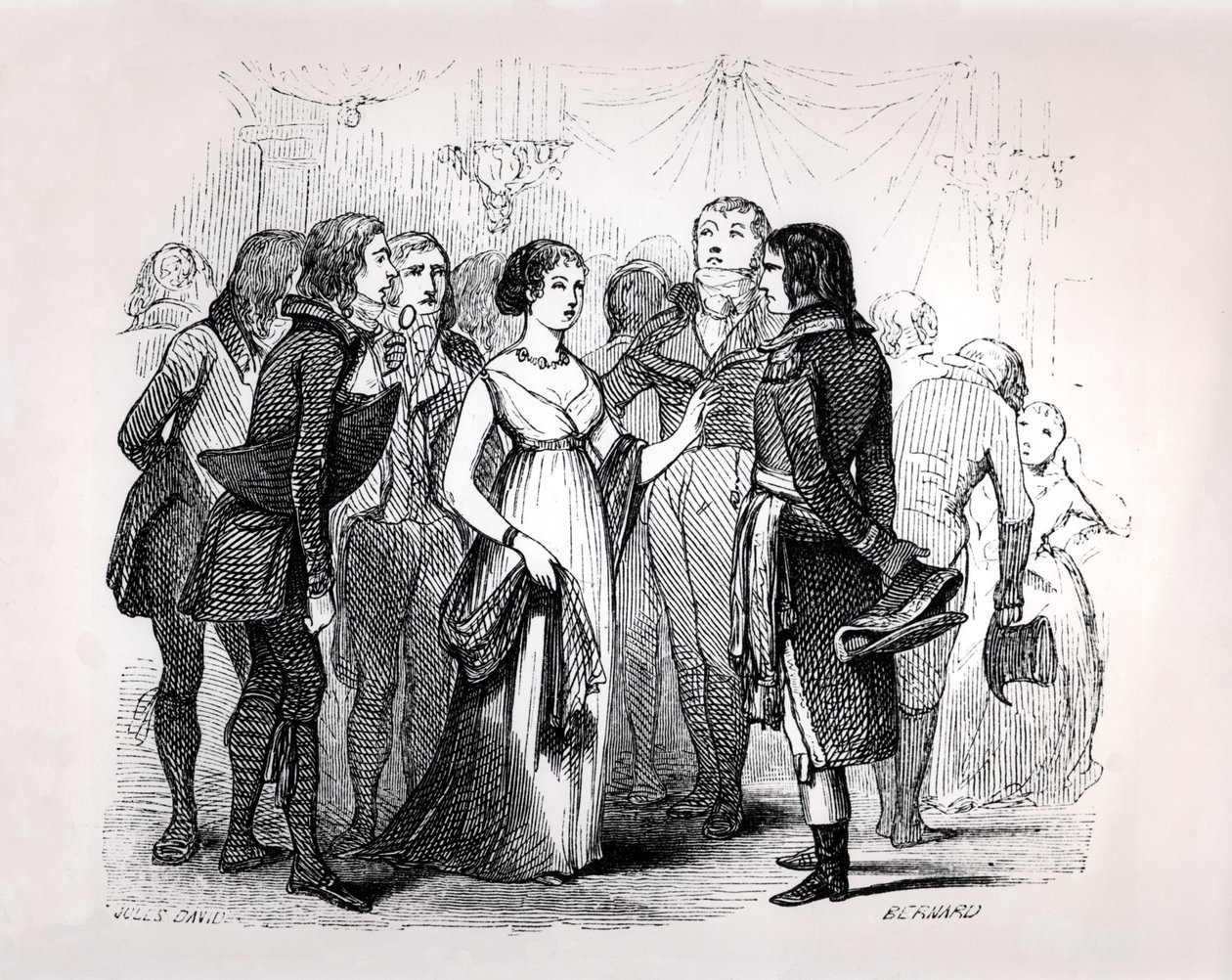 Madame de Stael Questioning Napoleon Bonaparte About the Best Women ...