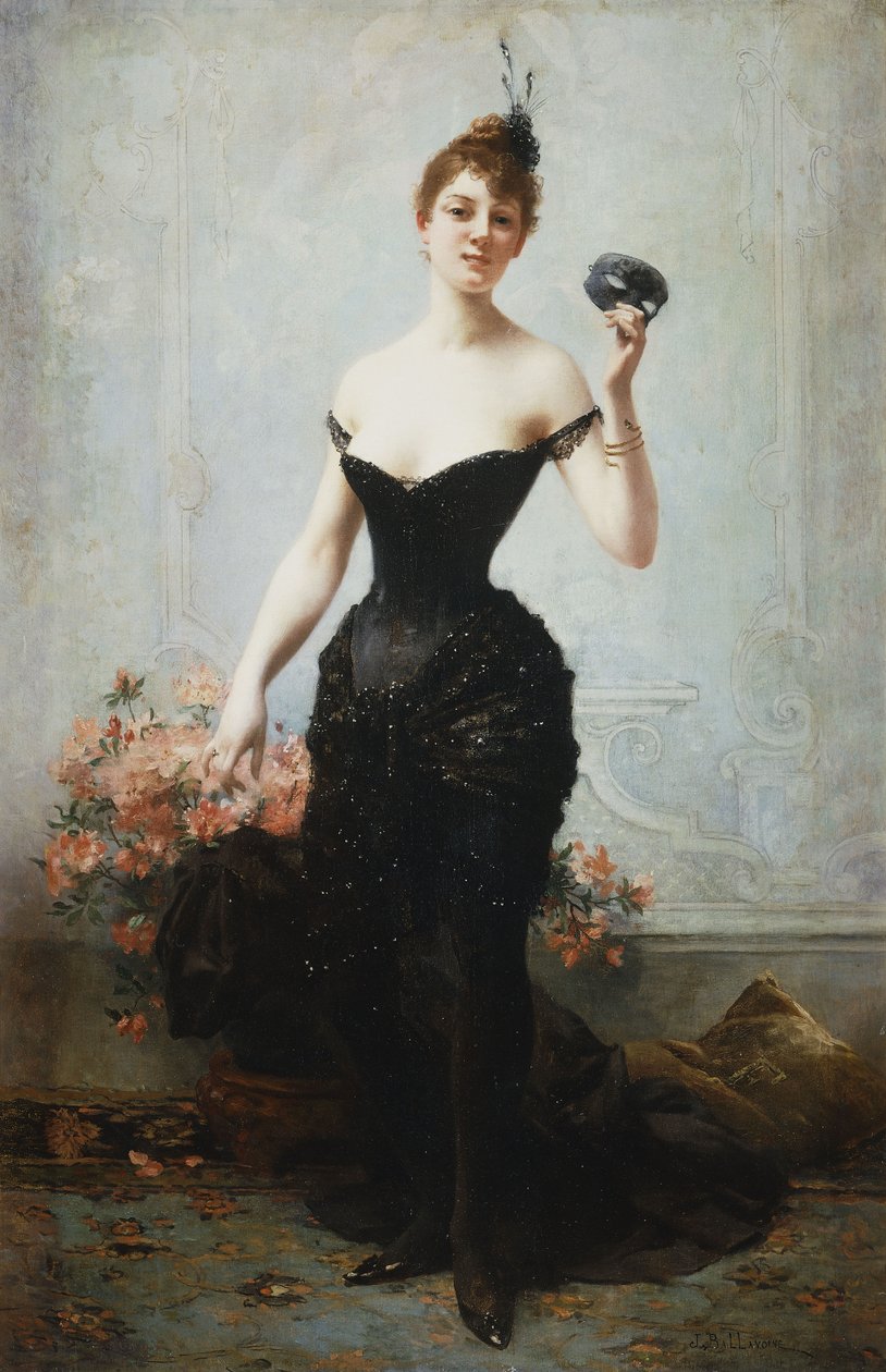 The Masked Ball by Jules Frederic Ballavoine