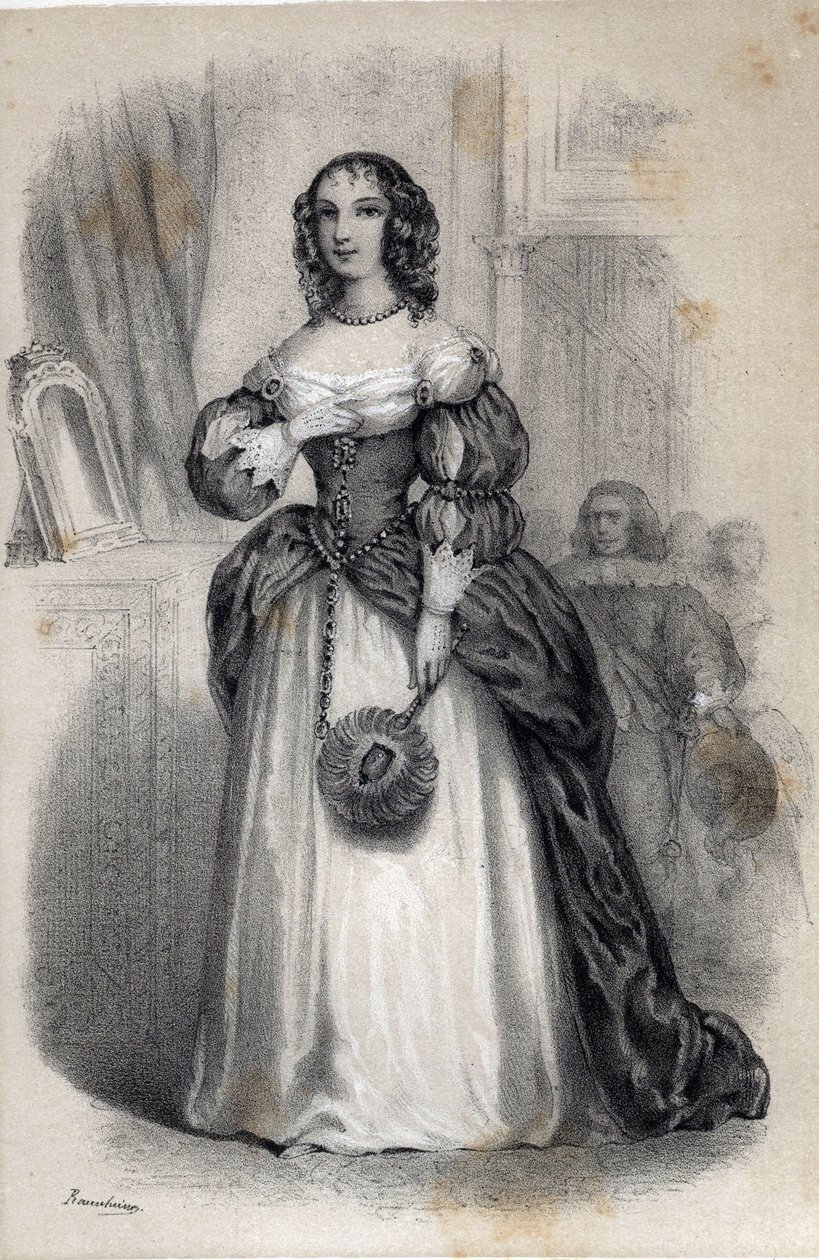 Portrait of Anne Marie de Gonzague de Cleves, Princess Palatine